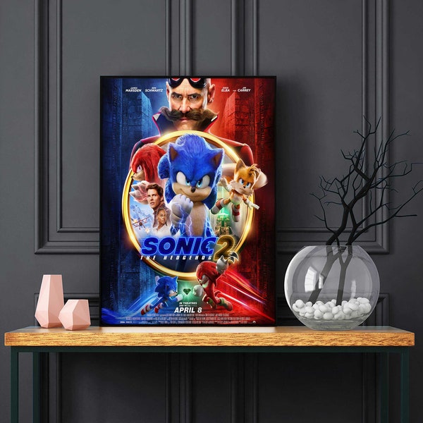 Sonic Poster - Etsy