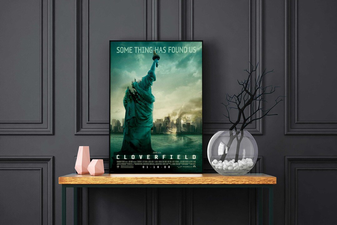 LED Light up Cloverfield Movie Poster Frame Backlit Film Display ...
