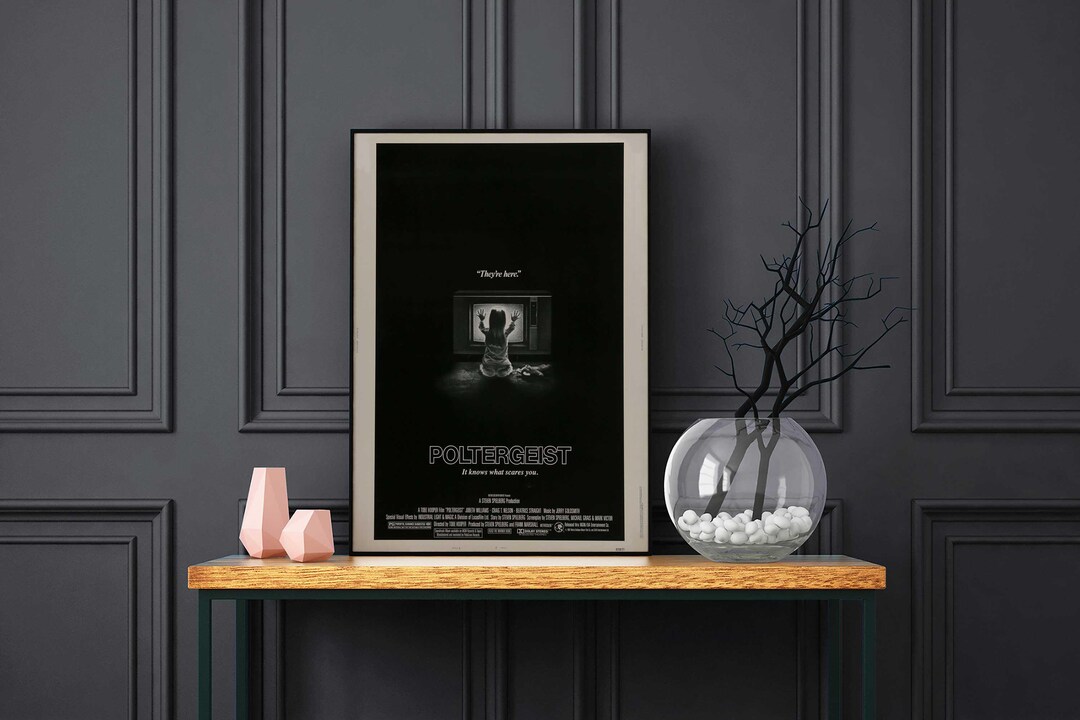 LED Light up Poltergeist Movie Poster Frame Backlit Film Display ...