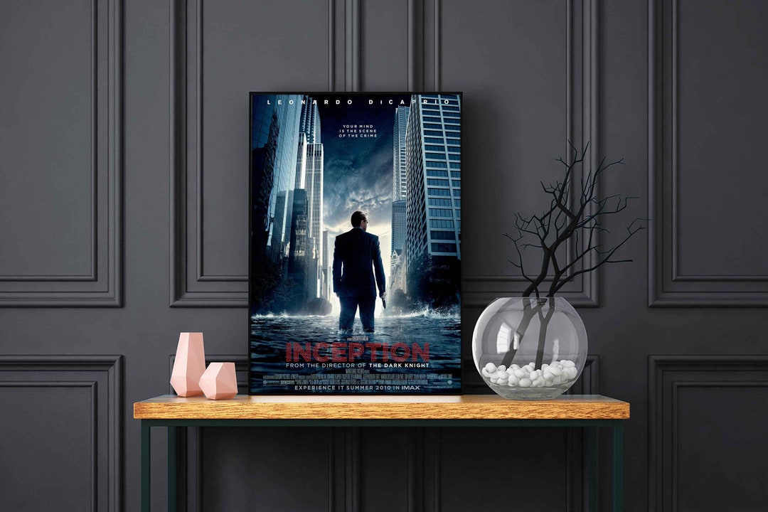LED Light up Inception (2010) Movie Poster Backlit Film Display Theater ...