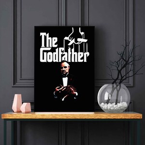 LED Light up the Godfather Movie Poster Backlit Film Display Theater ...