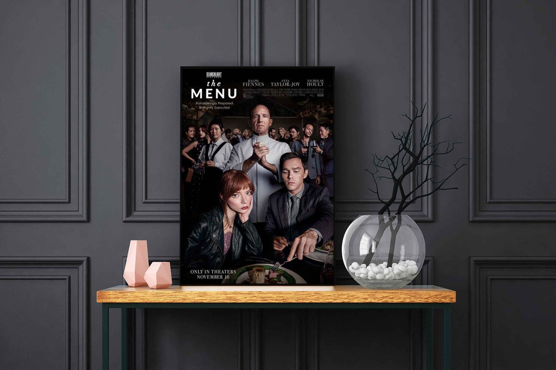 LED Light up the Menu Movie Poster Backlit Film Display Theater Light ...