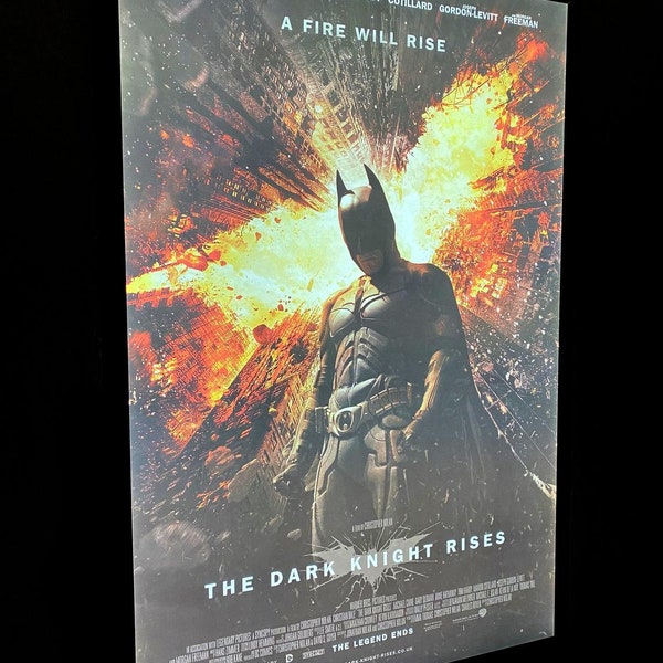 Backlit Movie Poster - Etsy