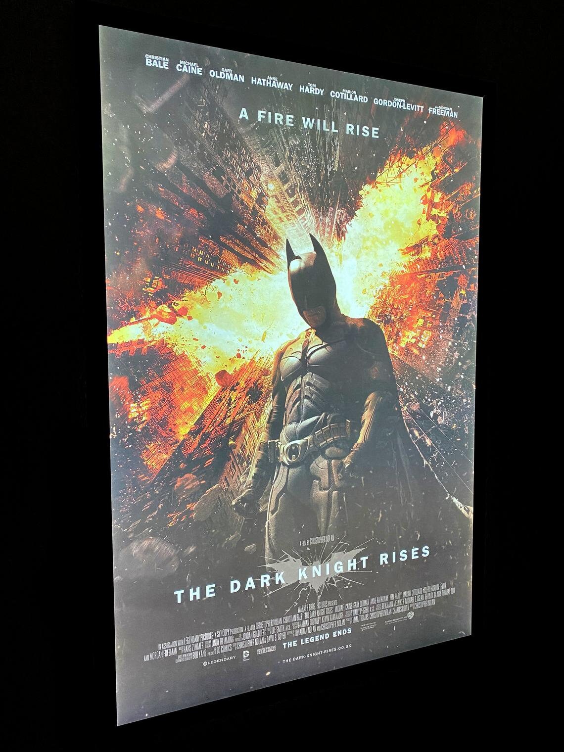 Movie Poster Display Case