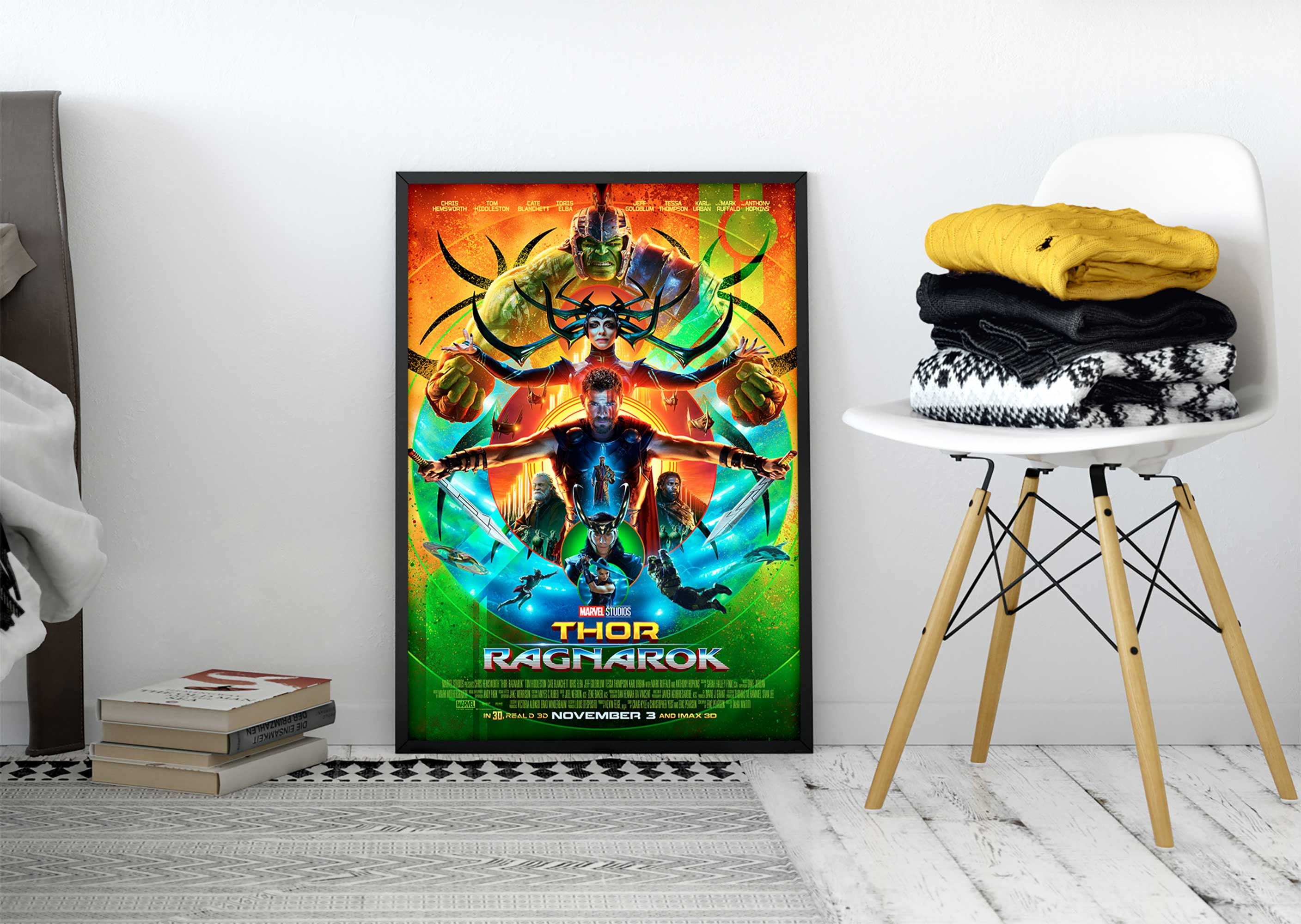 LED Light up Thor: Ragnarok Movie Poster Backlit Film Display - Etsy
