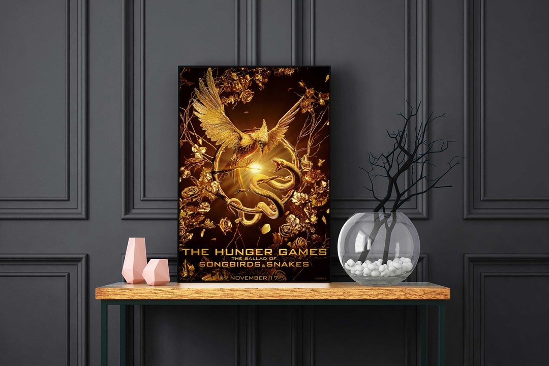LED Light up Hunger Game Movie Poster Frame Backlit Film Display ...