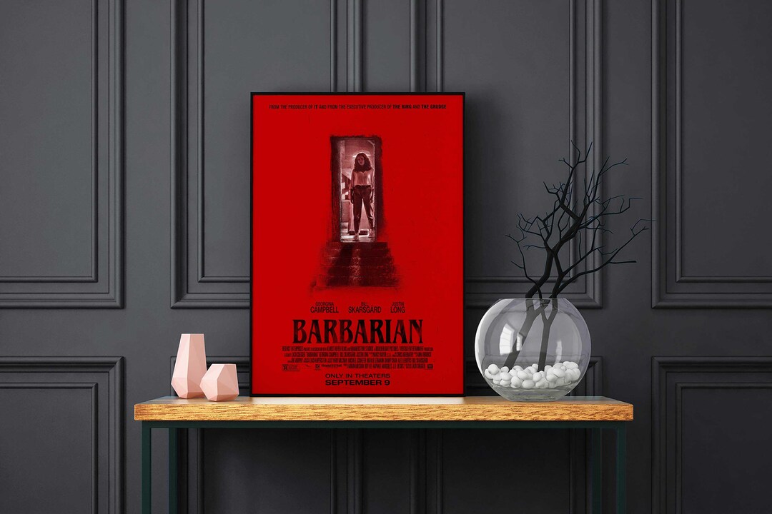LED Light up Barbarian Movie Poster Frame Backlit Film Display Theater ...