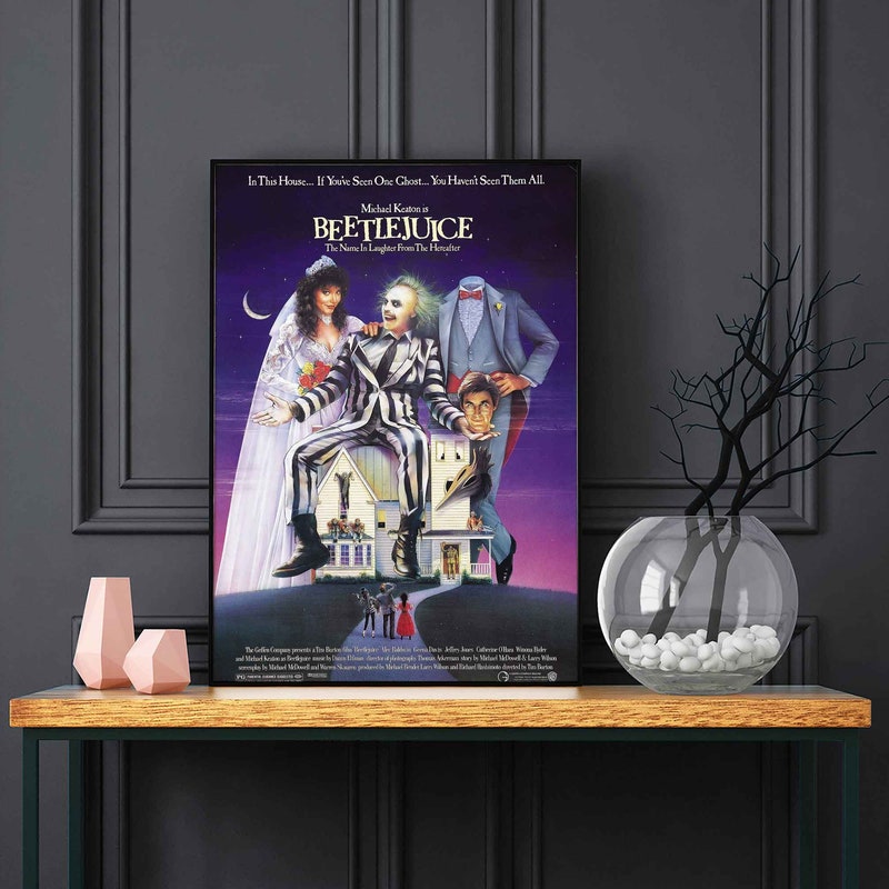 Beetlejuice Light up Sign - Etsy