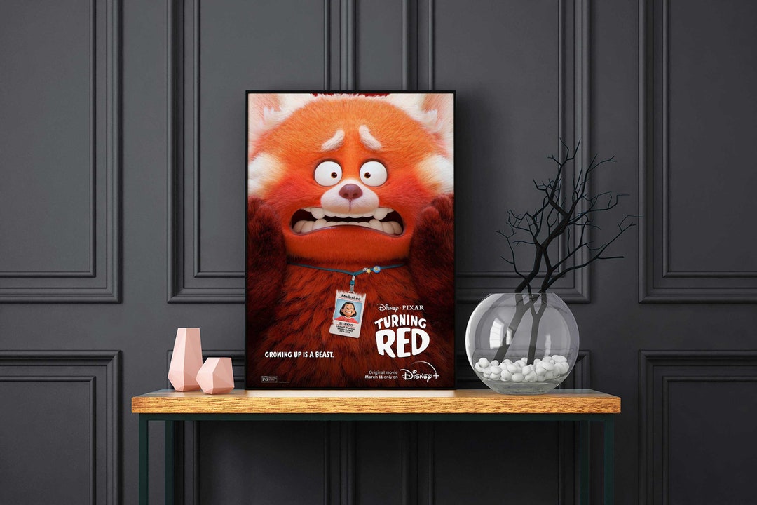 LED Light up Turning Red Movie Poster Frame Backlit Film Display ...