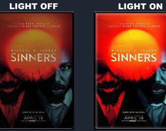 LED Light up Inferno (2016) Movie Poster Backlit Film Display Theater ...