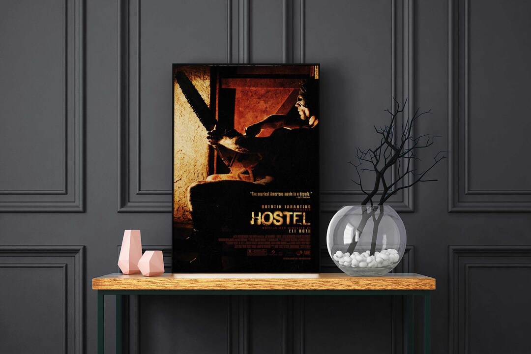 LED Light up Hostel Movie Poster Frame Backlit Film Display Theater ...
