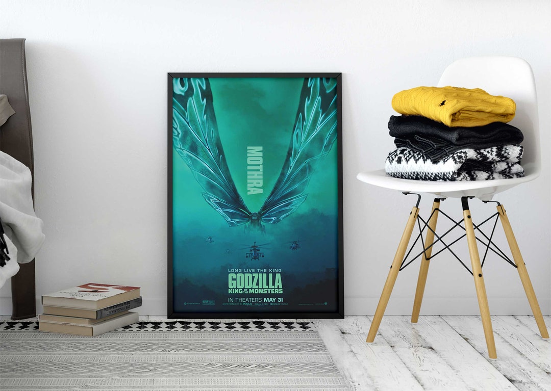 LED Light up Godzilla: King of the Monsters Movie Poster Backlit Film ...