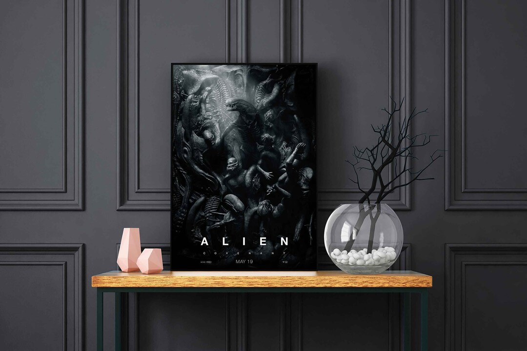 LED Light up Alien: Covenant (2017) Movie Poster Backlit Film Display ...