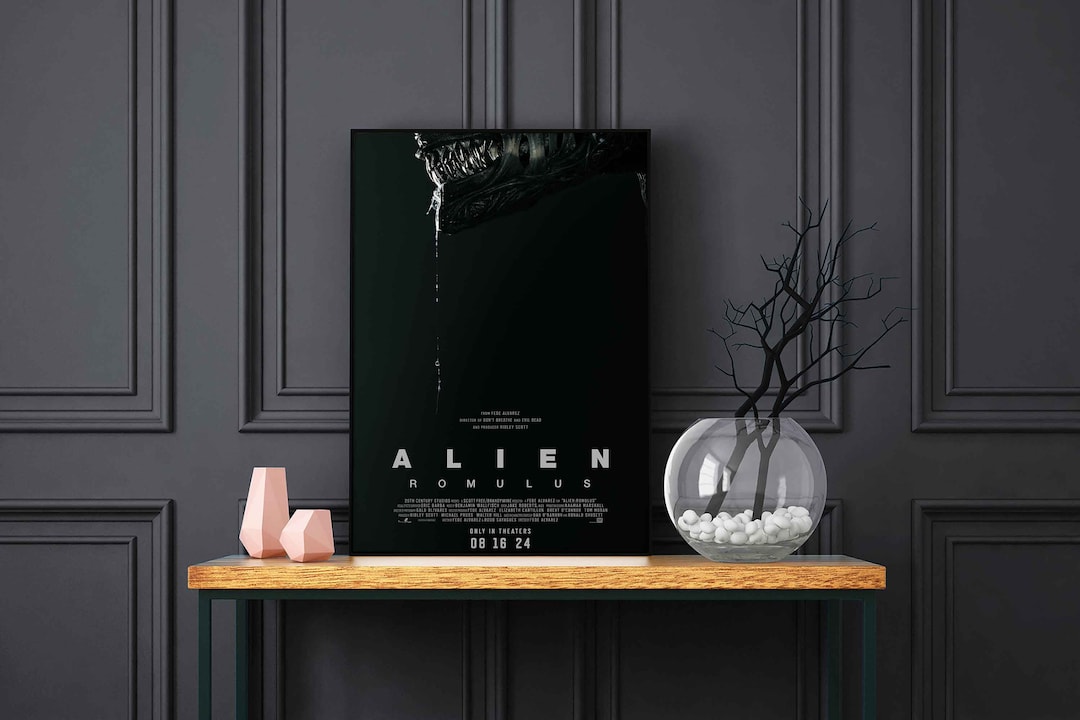 LED Light up Alien: Romulus Movie Poster Backlit Film Display Theater ...