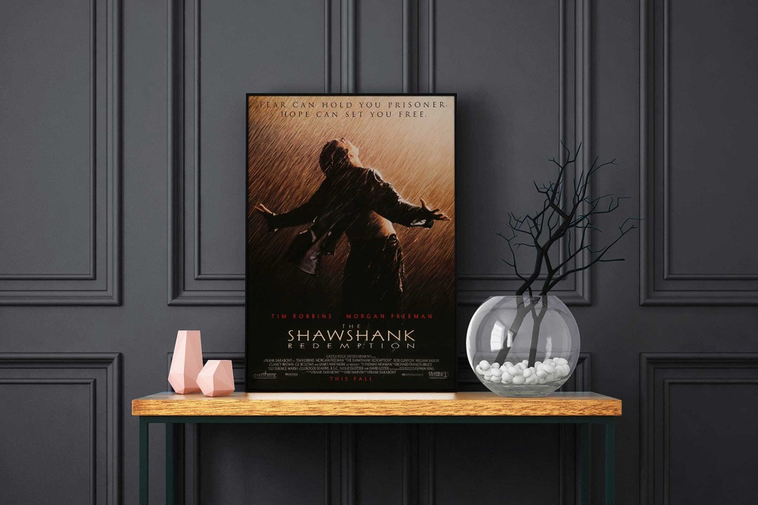 LED Light up the Shawshank Redemption Movie Poster Backlit Film Display ...