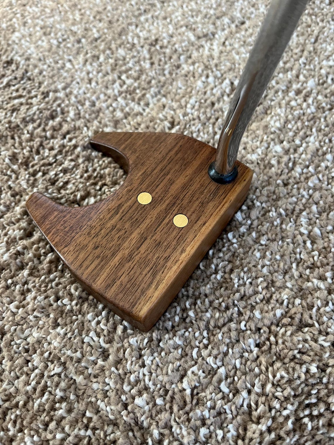 Handcrafted Wooden Putter - Etsy