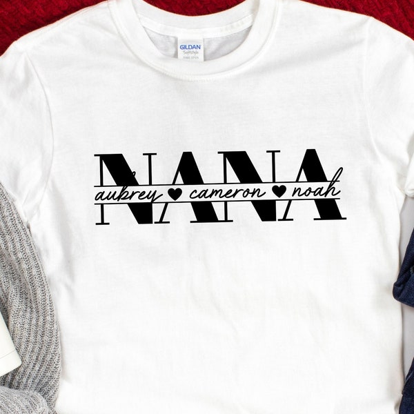 Nana Monogram Svg - Etsy