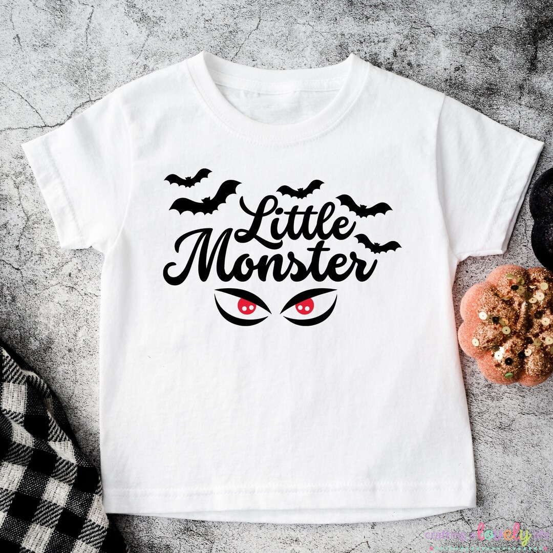 Little Monster Svg, Monster Svg, Spooky Season Svg, Cricut Cut Files ...