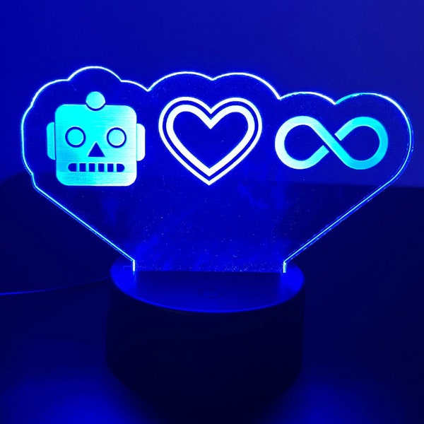 Acrylic Light Edge Sign - Etsy