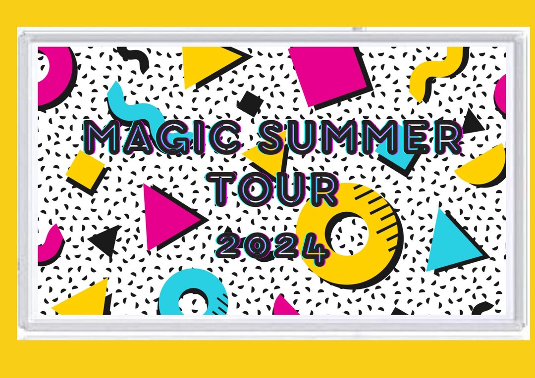 Custom NKOTB Magic Summer Tour Patches- 5 Choices - Etsy