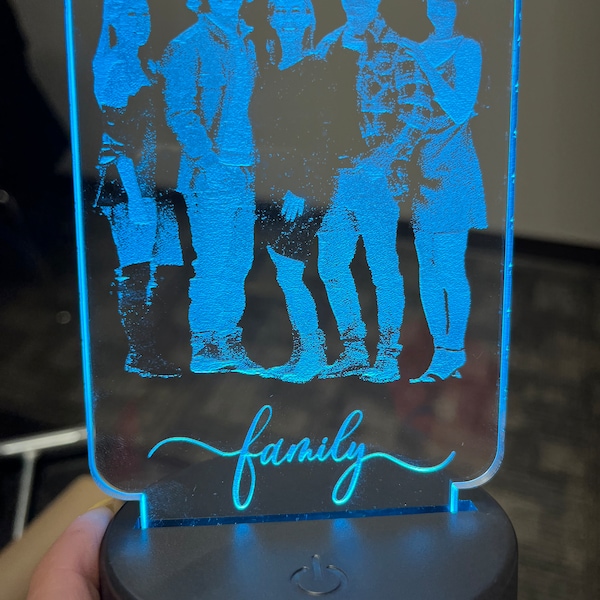 Laser Engraved Light Svg - Etsy