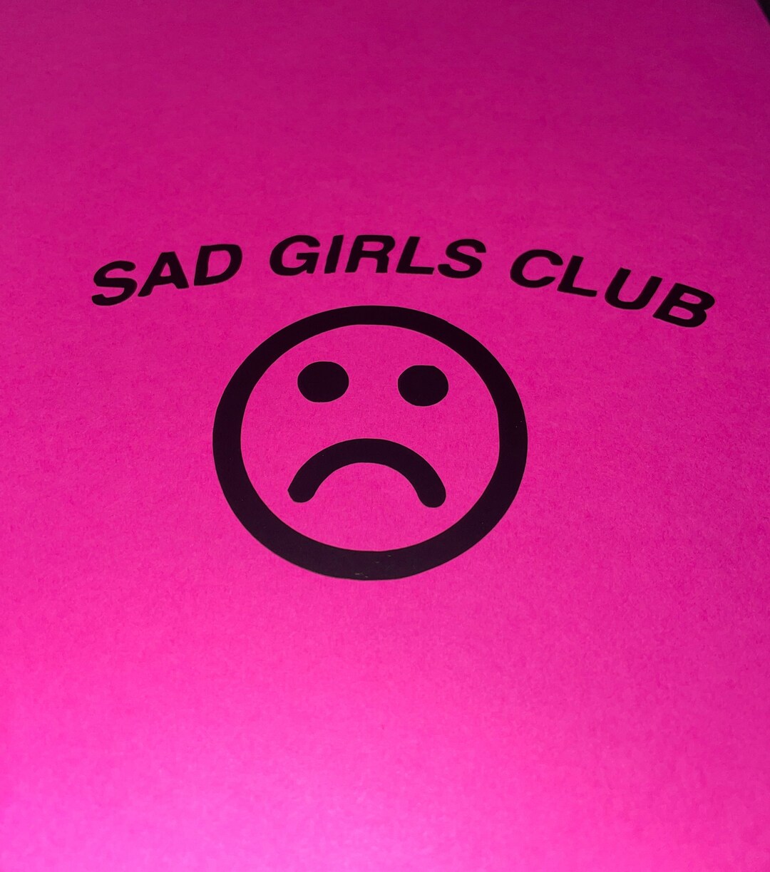 Sad Girl Heartless JDM Decal Sticker Japanese, Racing Stickers, Sad ...