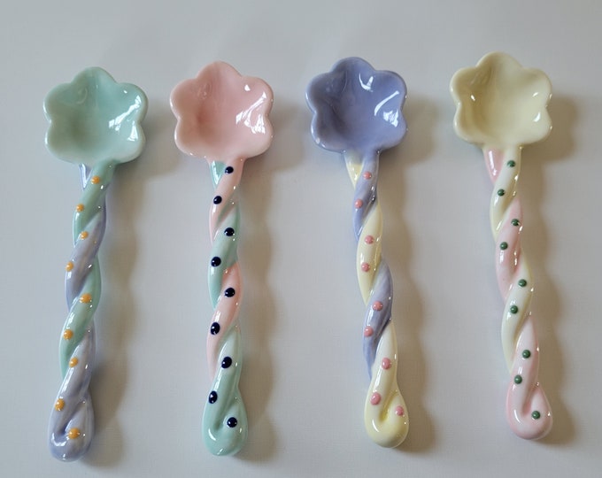 Flower Serving Spoon - Etsy