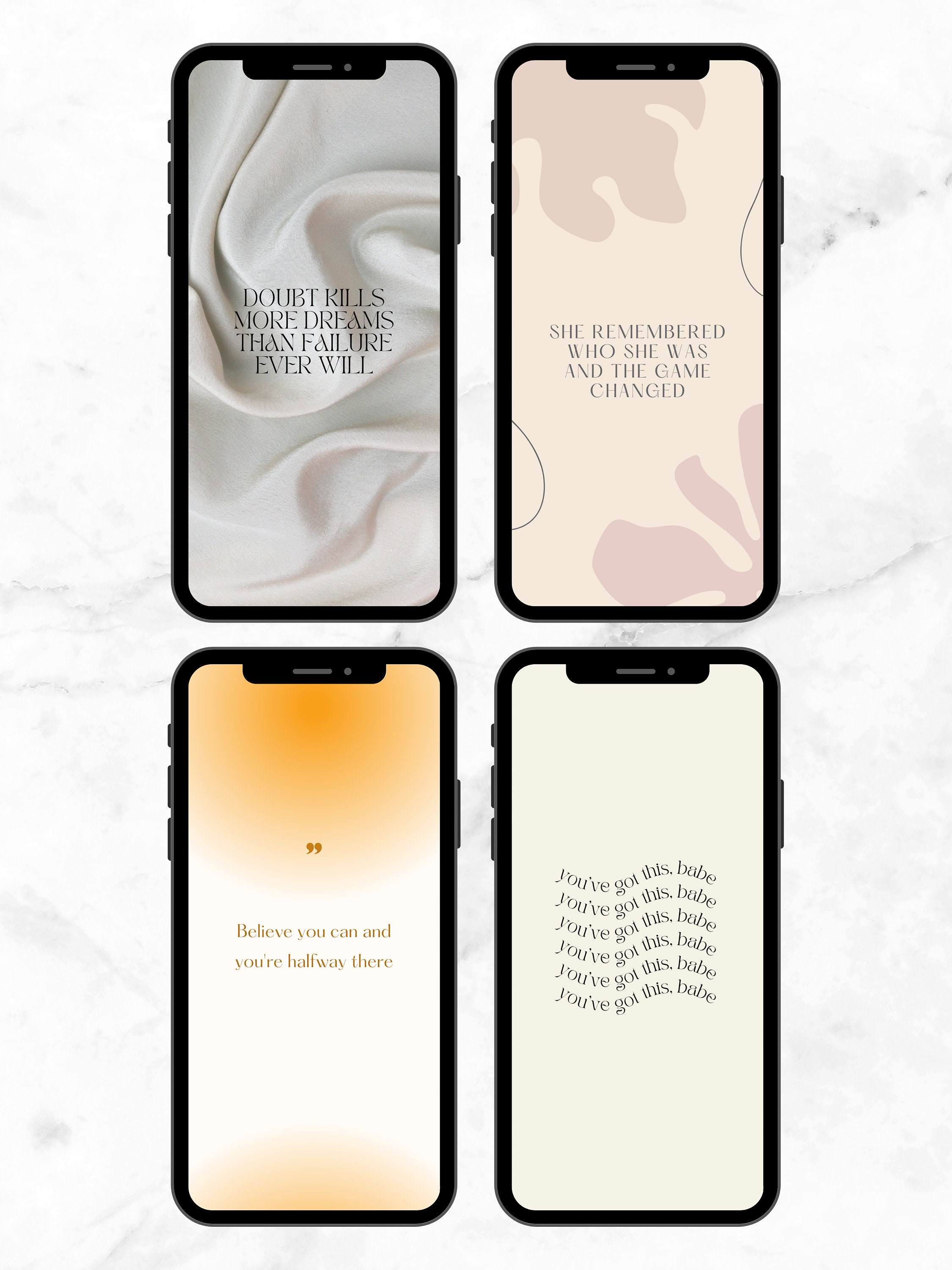 8 Self-confidence Boosting Affirmations, Self Love iPhone Wallpapers ...