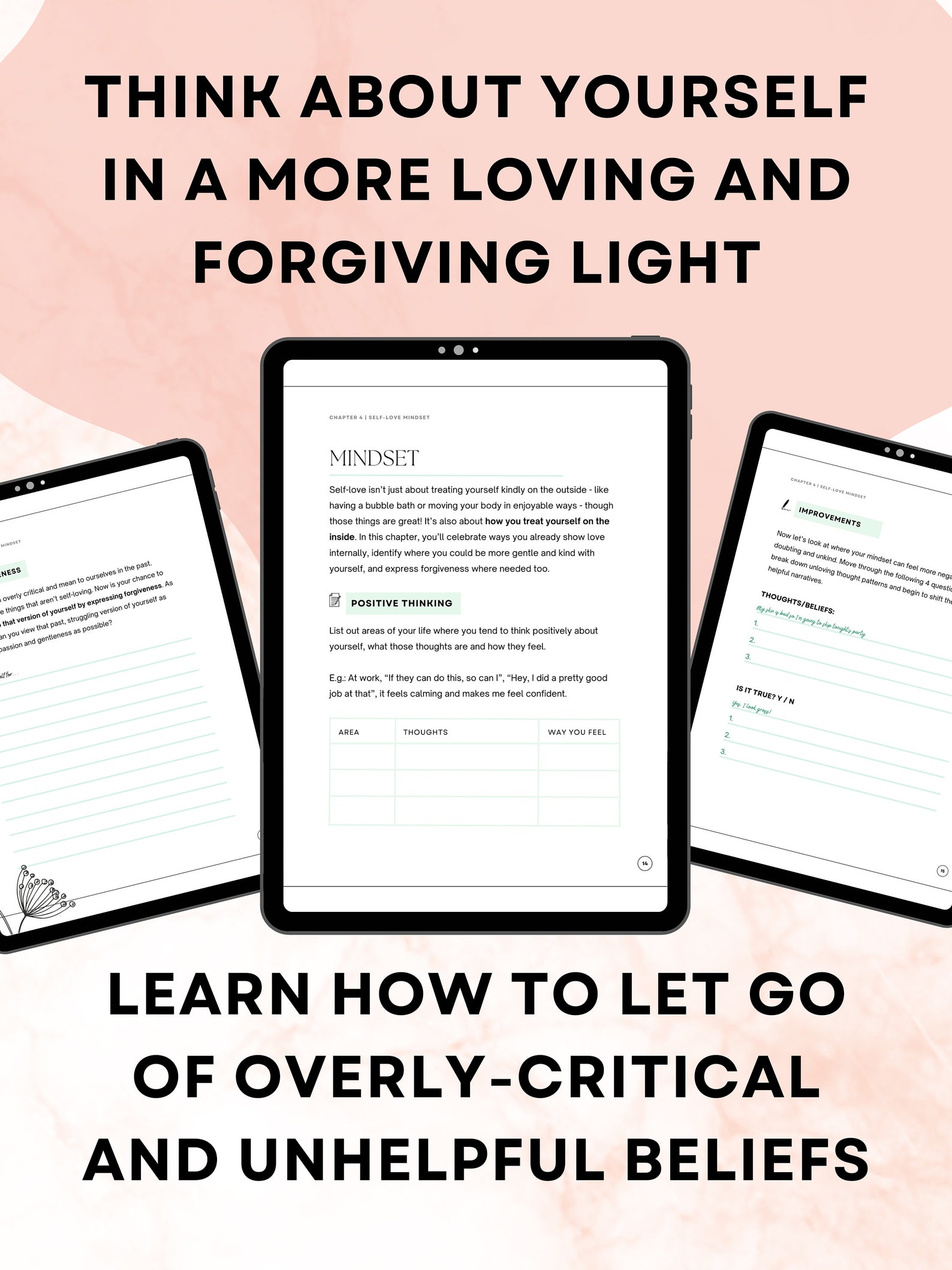 Self Love Journal/planner, Boundaries Diary, Mindfulness & Mental ...