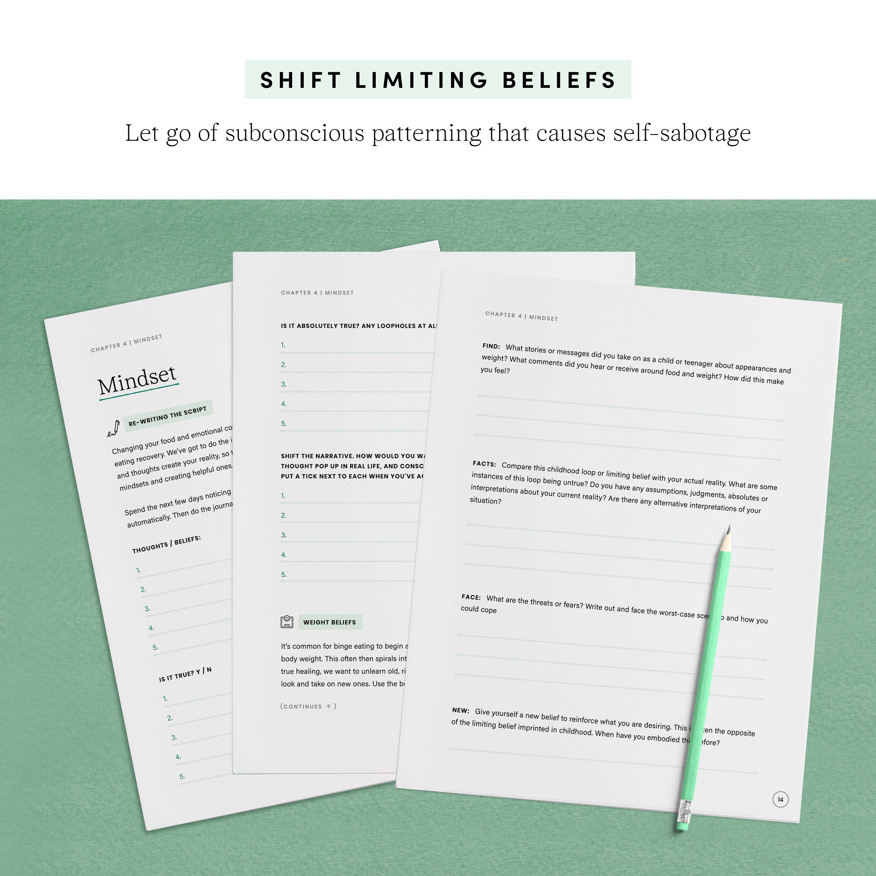 Binge Eating Recovery Journal: Therapy Planner, Overcome Emotional ...