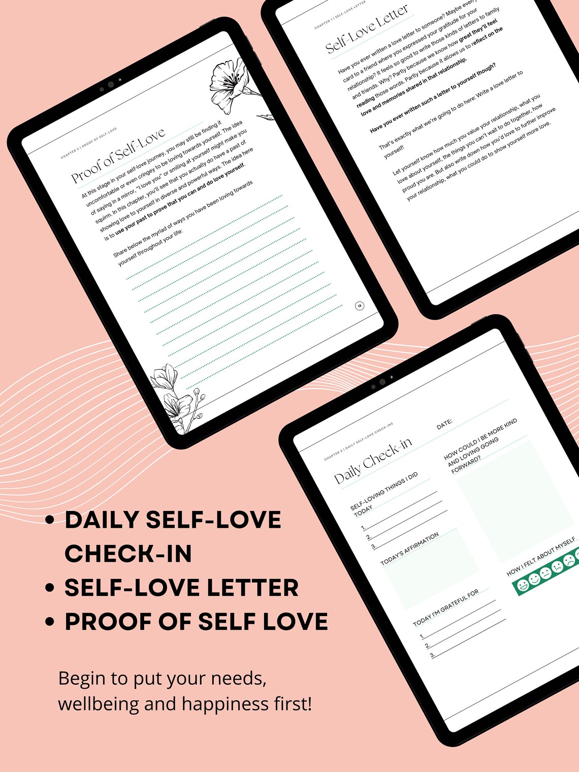 Self Love Journal/planner, Boundaries Diary, Mindfulness & Mental ...