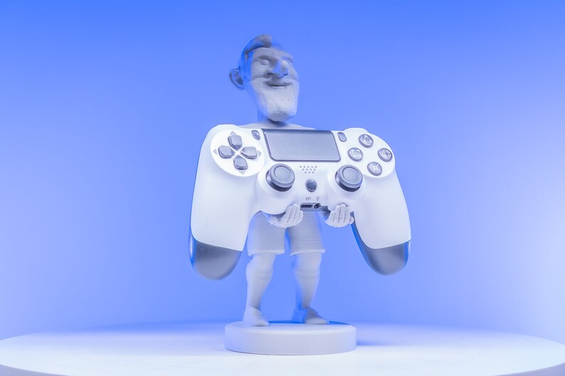 Lionel Messi Controller Stand Paintable Model Gaming Decor - Etsy