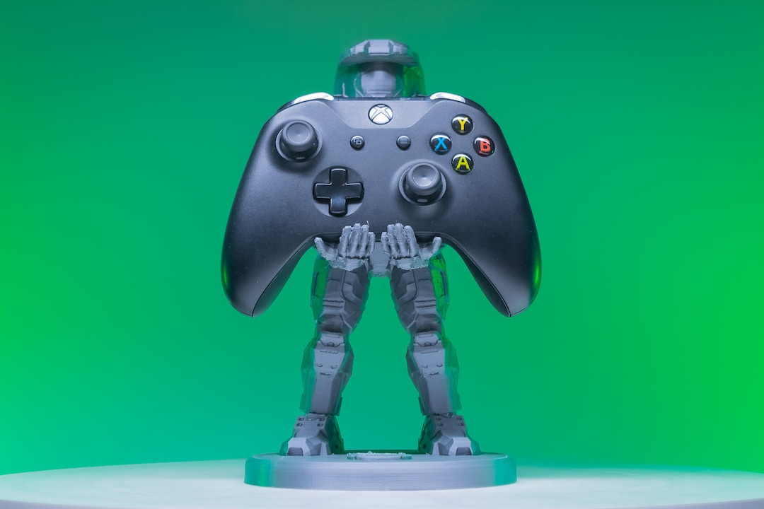 Master Chief Controller Stand Halo Fan Controller Holder Master Chief ...