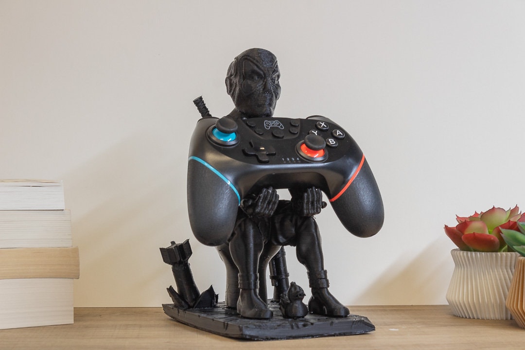 Deadpool Controller Stand Phone Holder, Gaming, Room Decor, Office ...