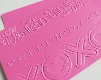 Custom Braille Card | Etsy
