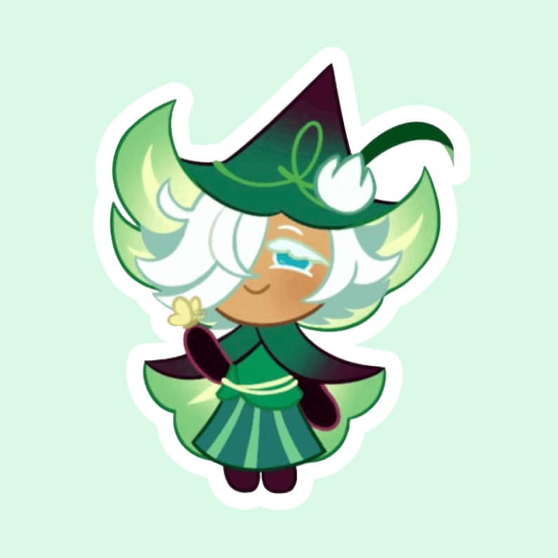 Cookie Run Kingdom Clover Cookie Sticker | Etsy