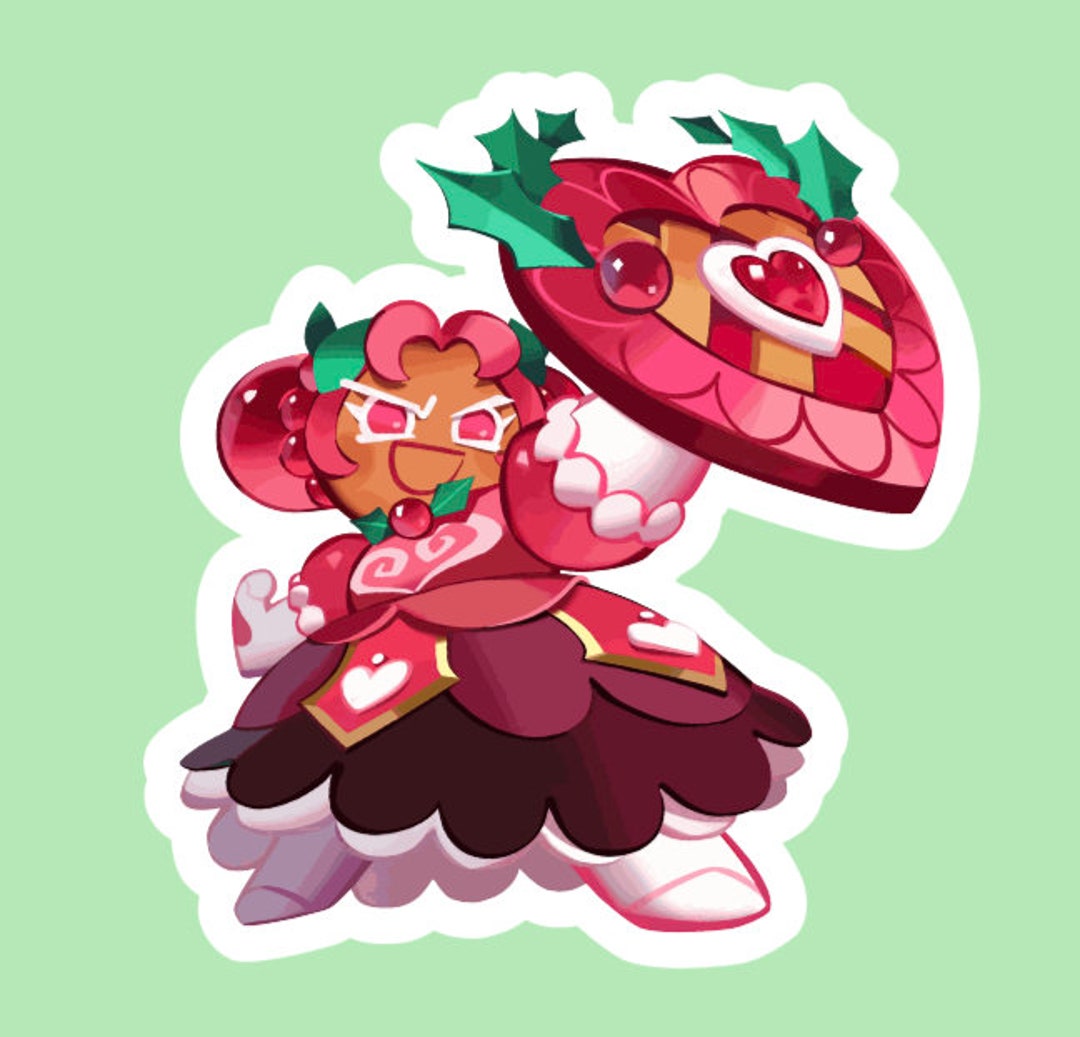 Cookie Run Kingdom Hollyberry Cookie Sticker - Etsy