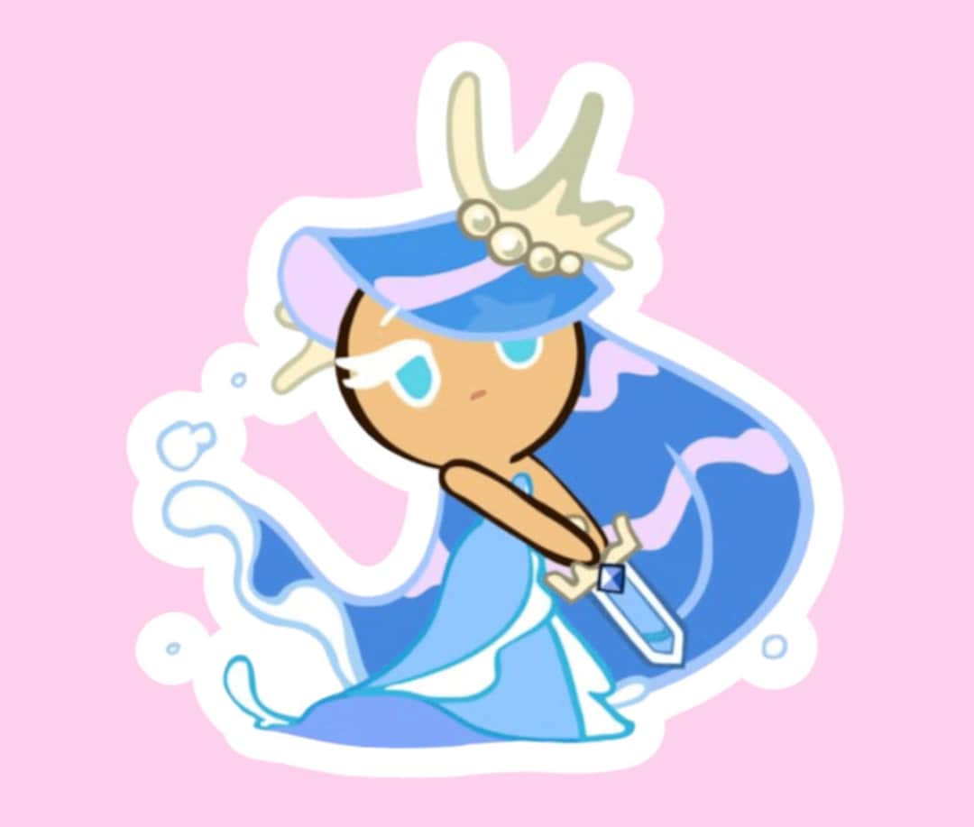 Cookie Run Kingdom Sea Fairy Cookie Sticker - Etsy
