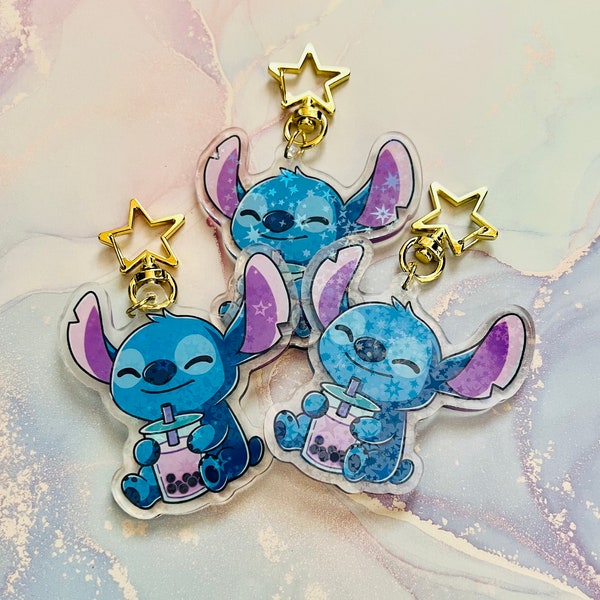 Stitch Keychain - Etsy