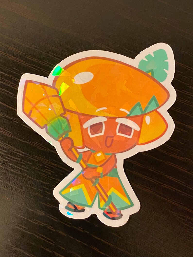 Cookie Run Kingdom Mango Cookie Sticker - Etsy Ireland