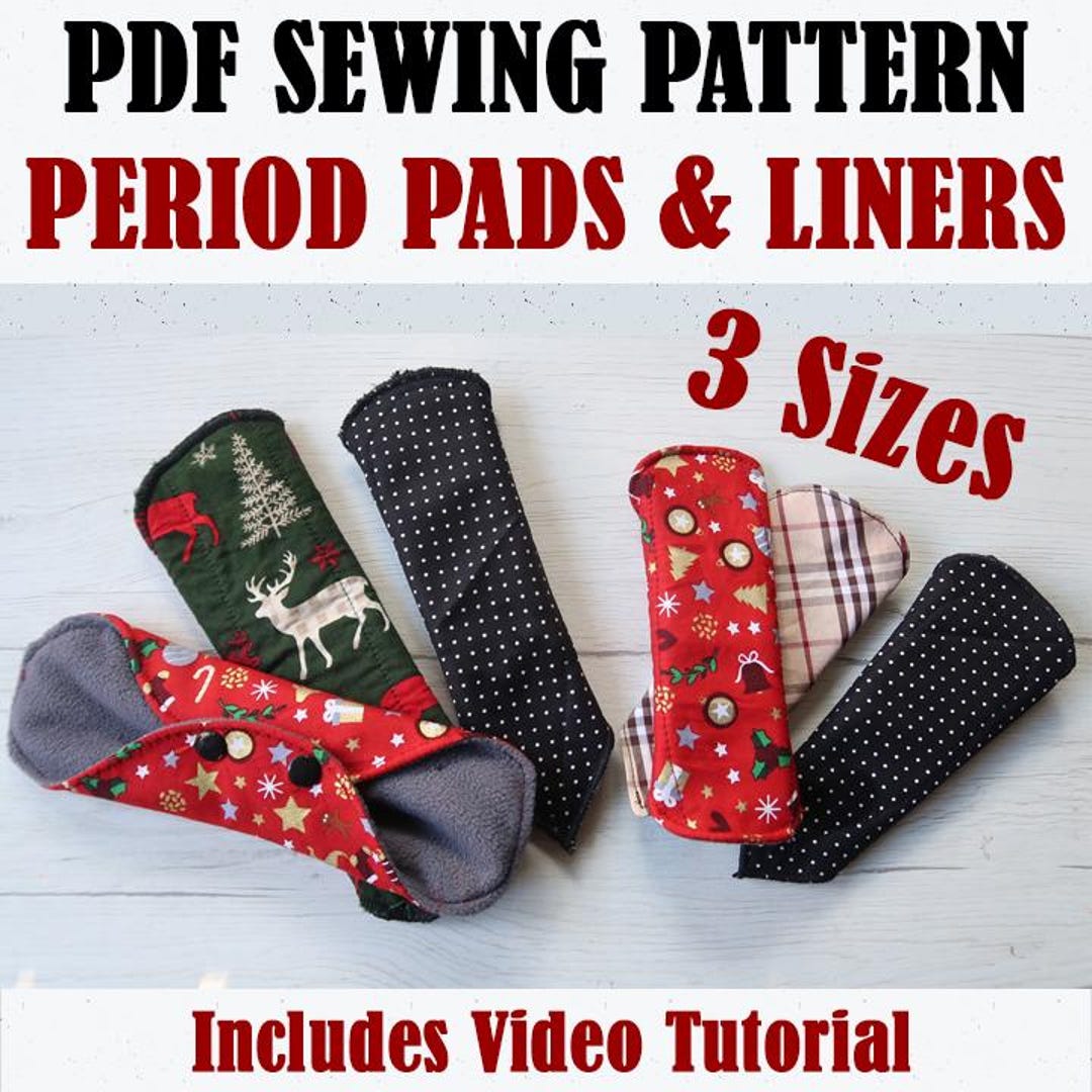 Hygiene Pads & Liners, Sewing Pattern - Etsy