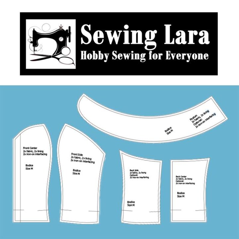 Bodice Sewing Pattern - Etsy
