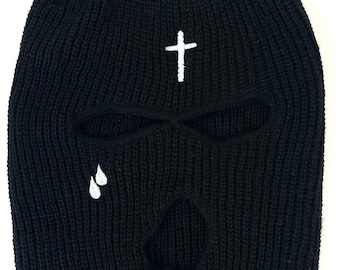 Ski Mask Cross - Etsy