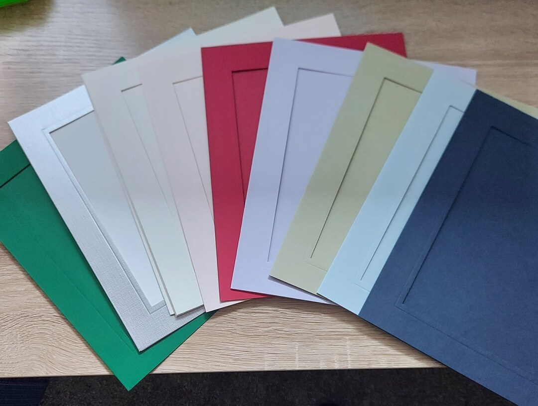 Large Aperture Cards for Cross Stitch, Embroidery, Pick Your Colour ...