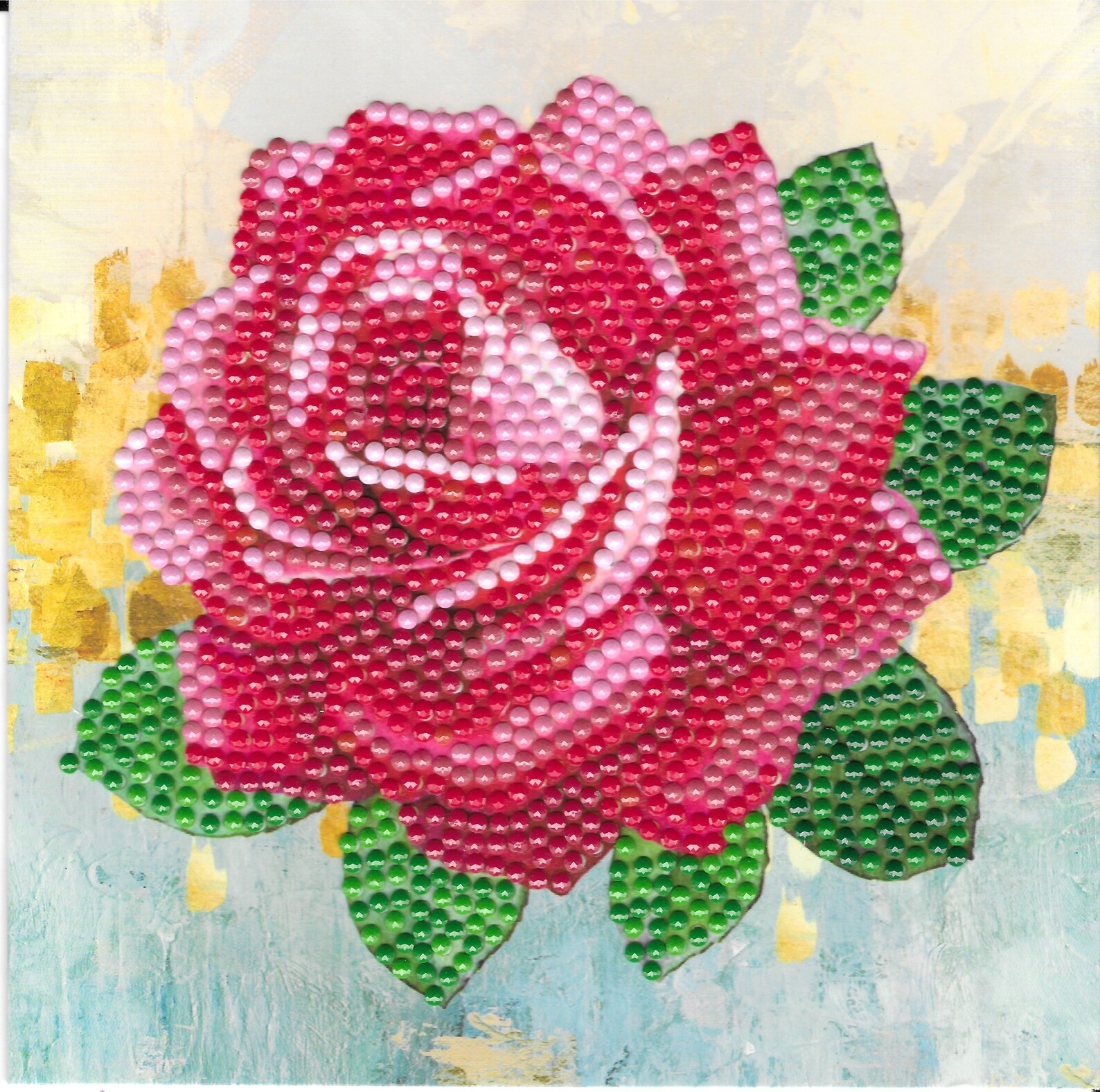 Roses and Posies Handmade Cards Diamond Art, Diamond Painting ...