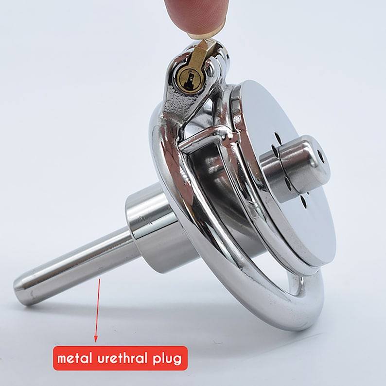 Inverted Plugged Cylinder Chastity Cage for Couple Stainless - Etsy UK