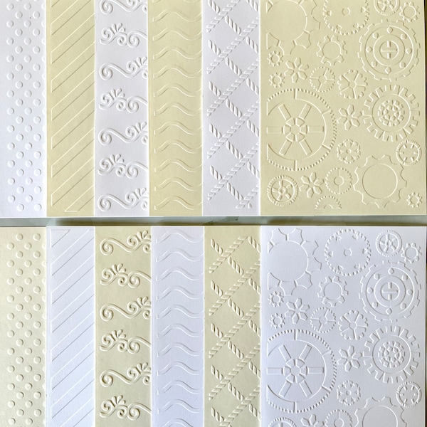 Embossed Paper - Etsy