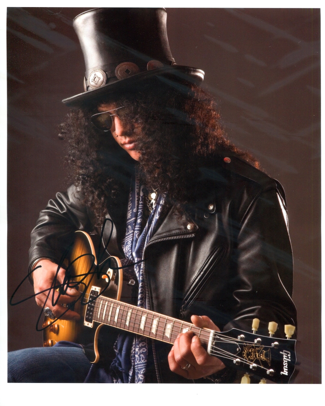 Superb Slash Hand-signed 10 X 8 Photo - Etsy