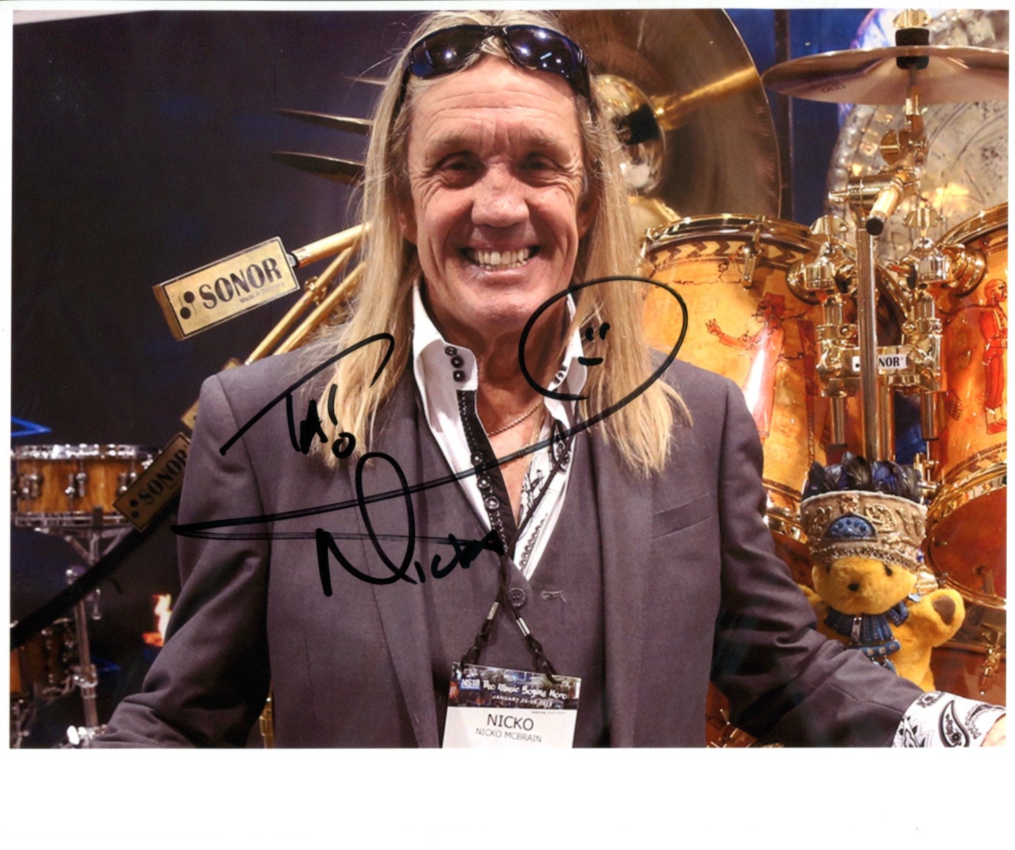 Nicko Mcbrain Nose