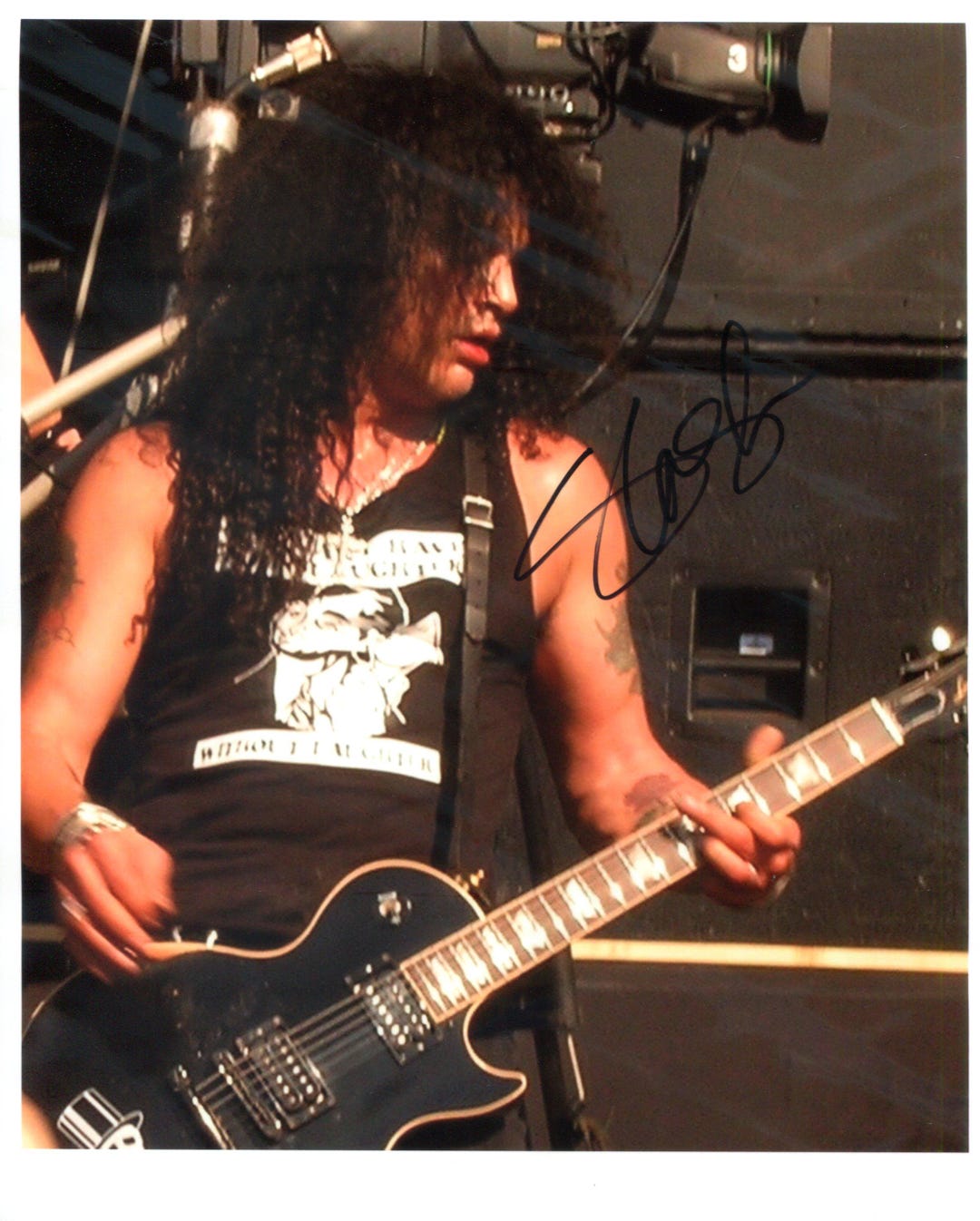 Superb Slash Hand-signed 10 X 8 Photo - Etsy